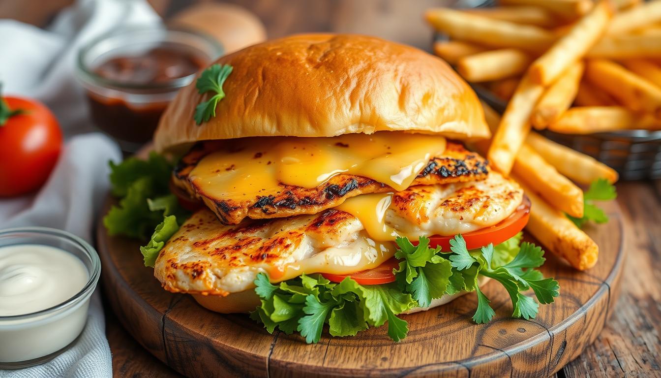 Best Grilled Chicken Sandwich Recipe with A1 Sauce