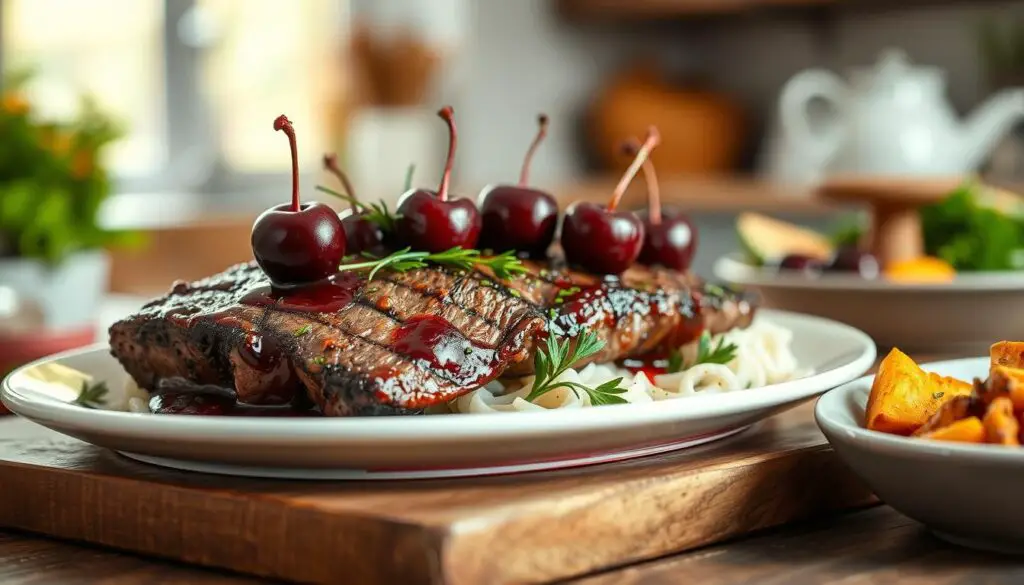 Sweet Cherry Wine Recipe for Beef | Cooking Guide