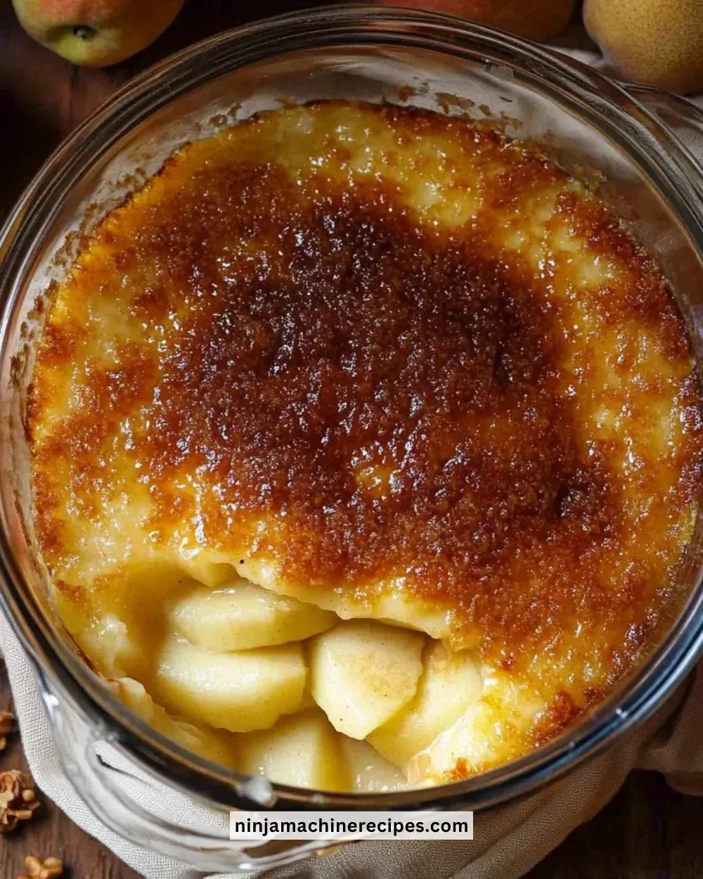 Malvern Pudding (Custard Apple Pudding) - Ninja Machine Recipes