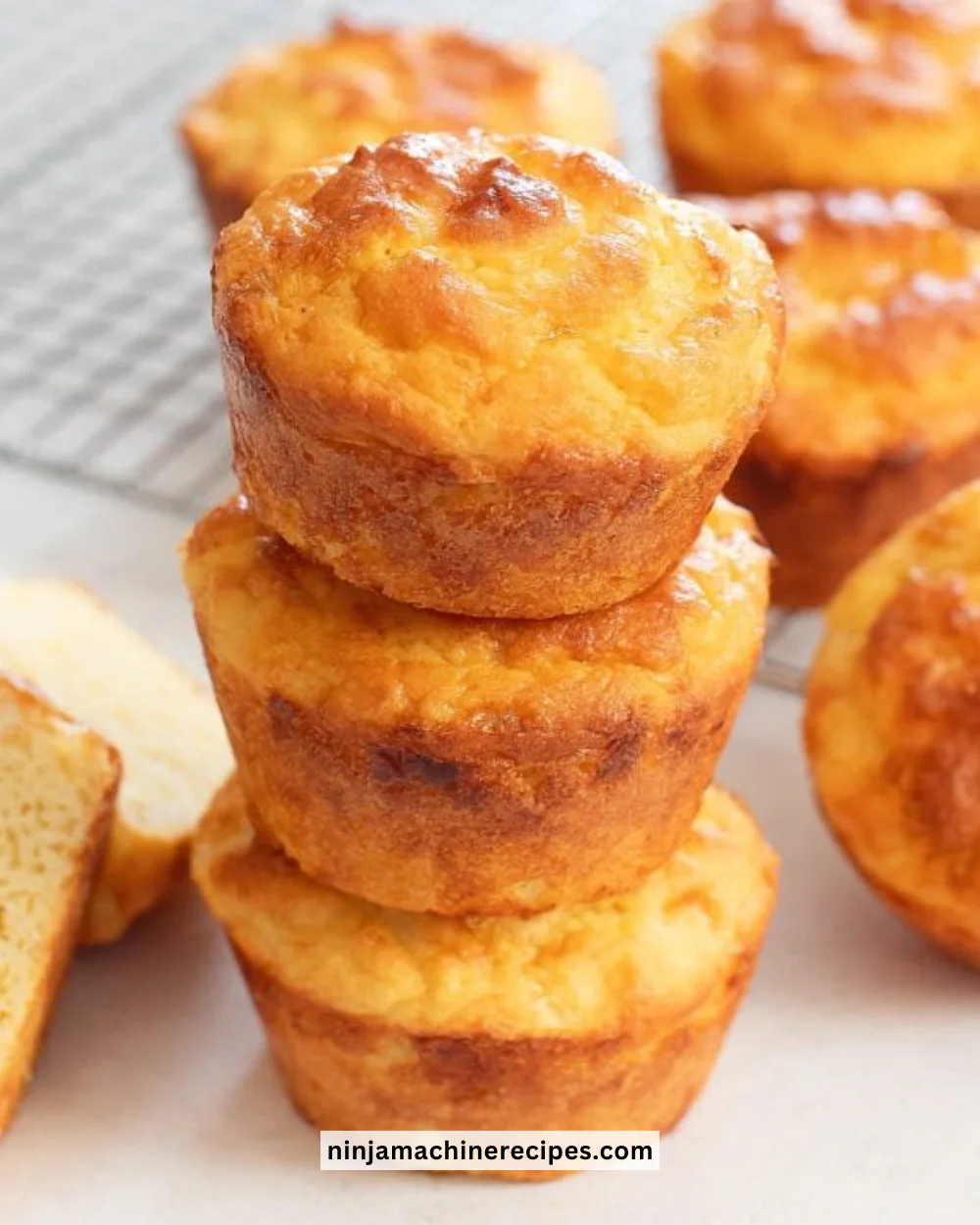 4 Ingredient Keto Cottage Cheese Muffins - Ninja Machine Recipes