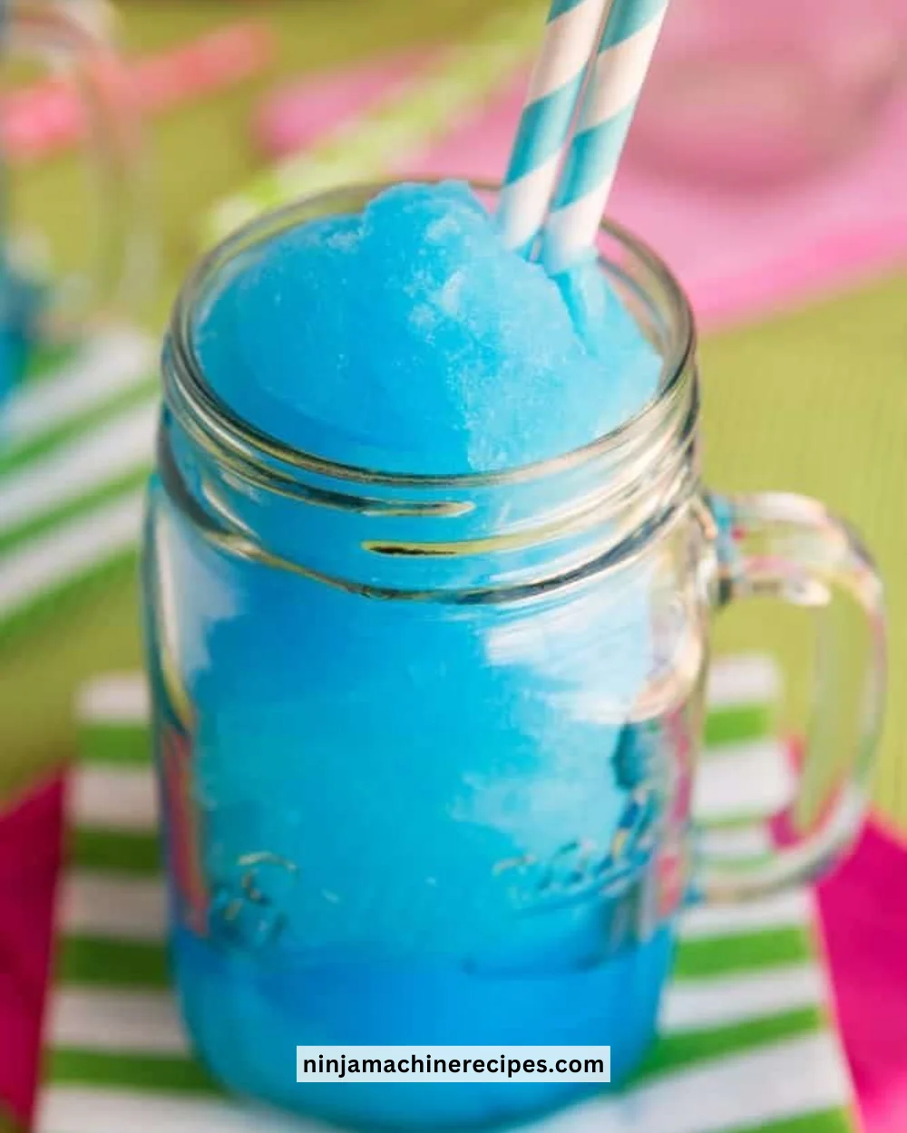 Blue Raspberry Slushie - Ninja Machine Recipes