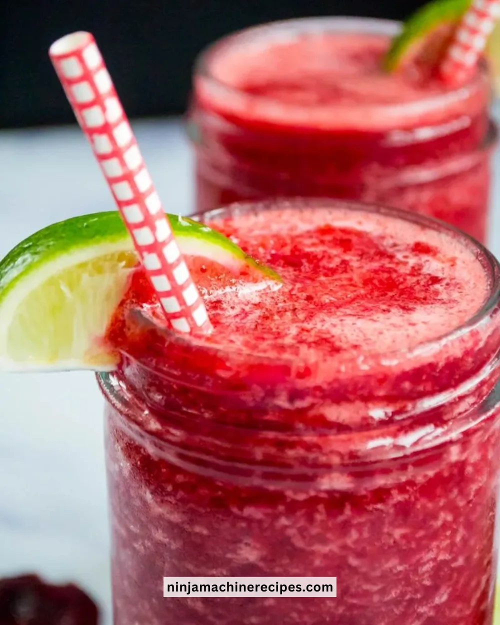 Cherry Limeade Slushie - Ninja Machine Recipes