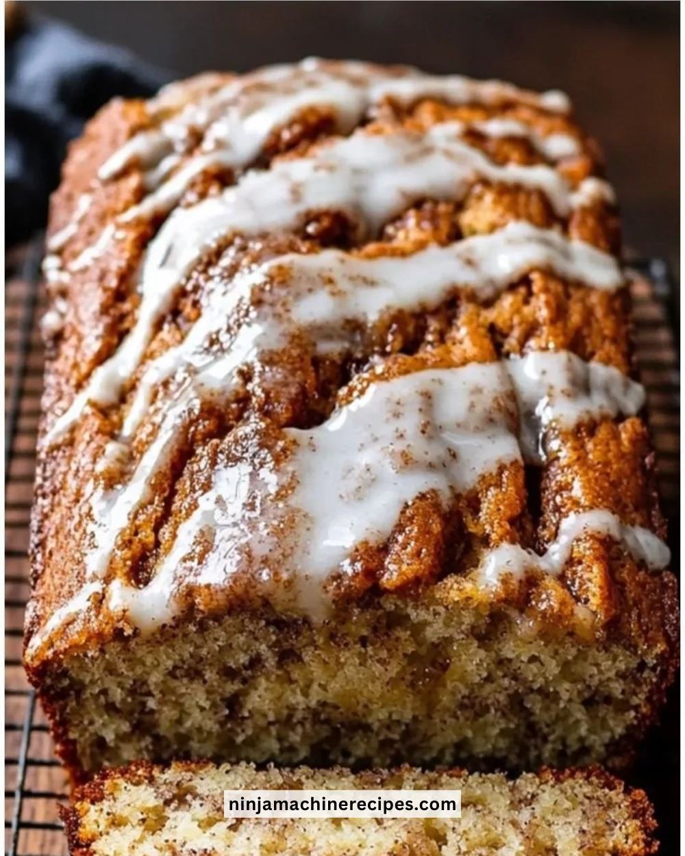 Cinnamon Swirl Banana Bread - Ninja Machine Recipes