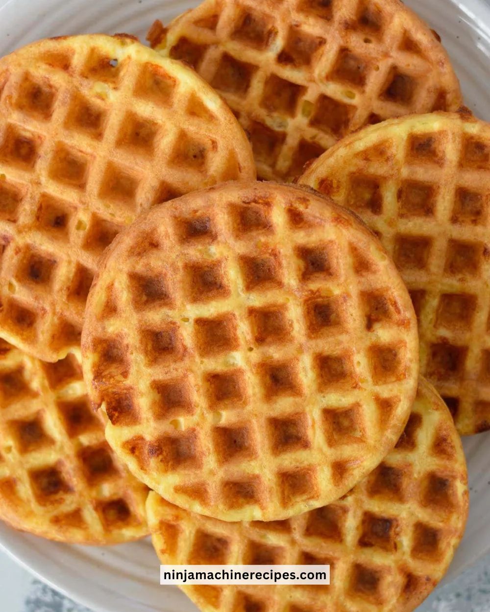 Coconut Flour Chaffles - Ninja Machine Recipes