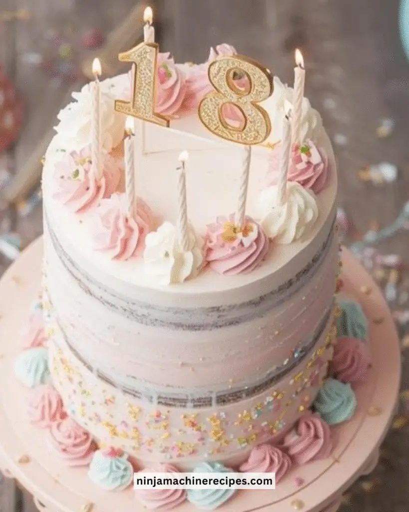 18th Birthday Cake - Ninja Machine Recipes