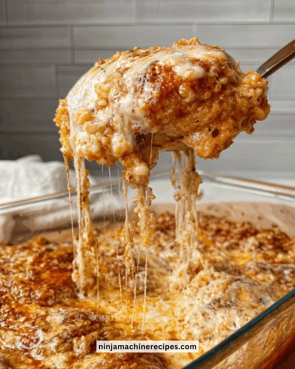 Cottage Cheese Chicken Parm Bowl - Ninja Machine Recipes