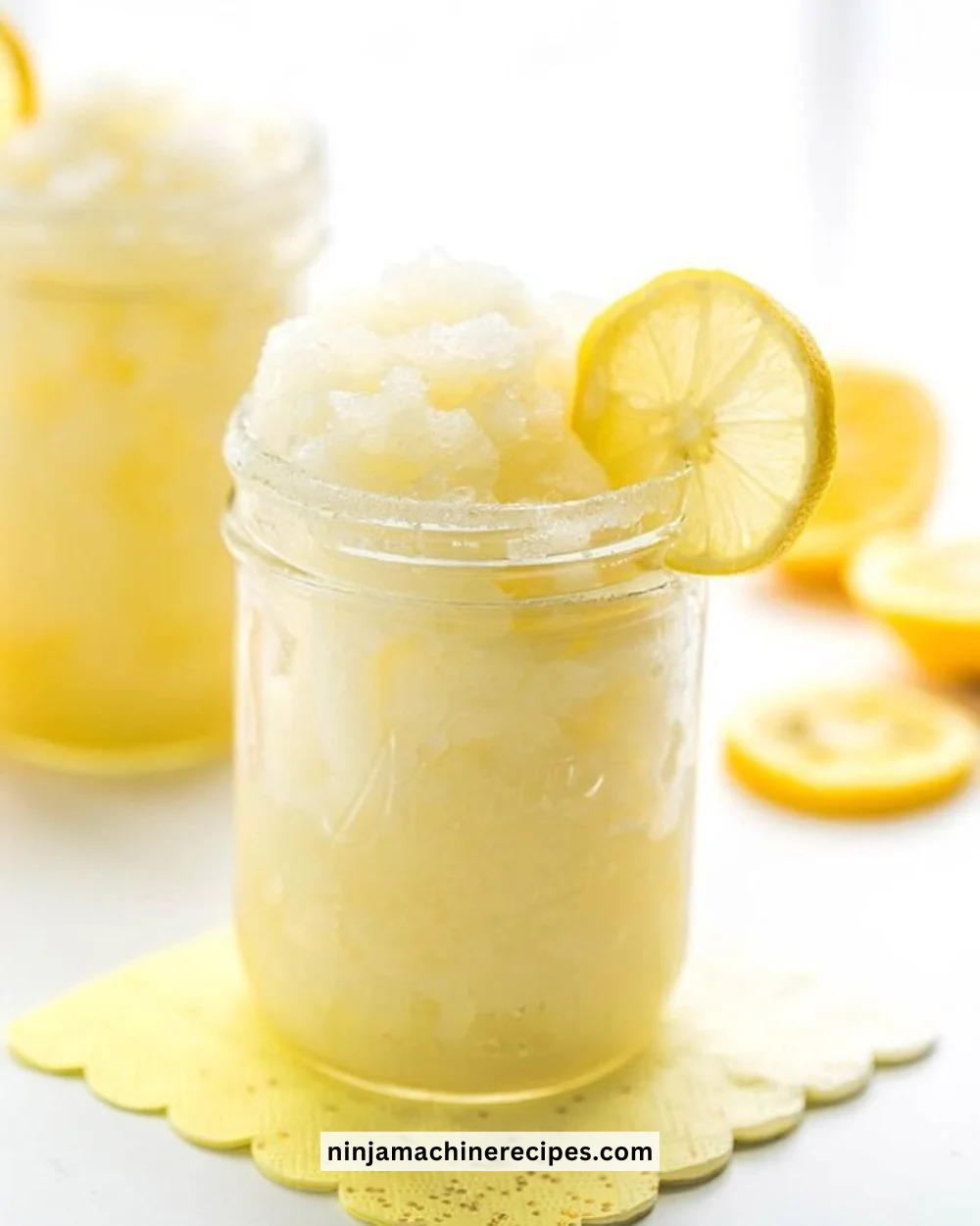 Frozen Lemonade Slushie - Ninja Machine Recipes