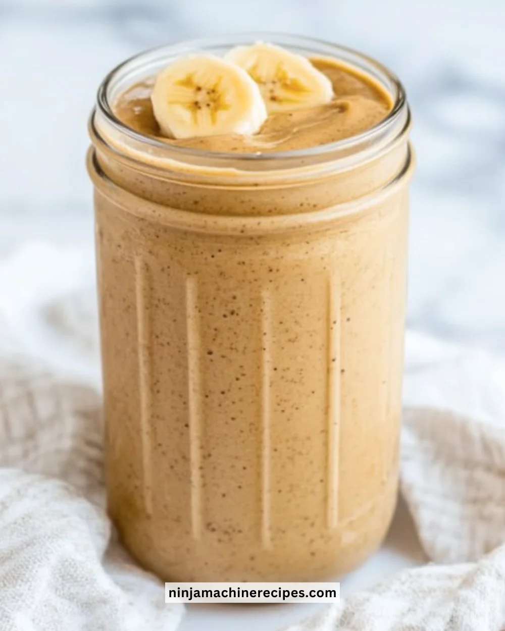 Peanut Butter Banana Smoothie - Ninja Machine Recipes