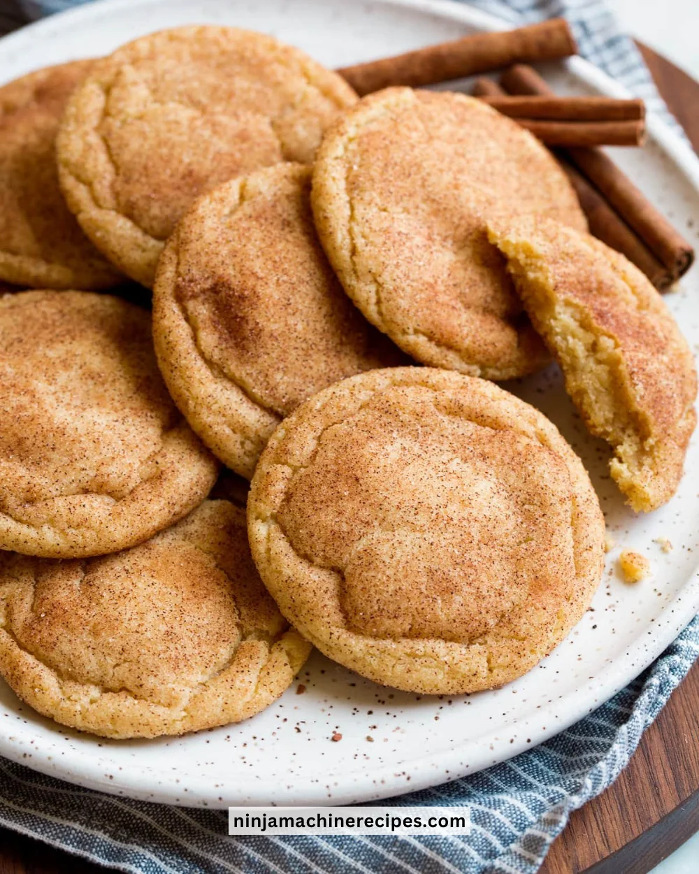 Snickerdoodle Cookies - Ninja Machine Recipes