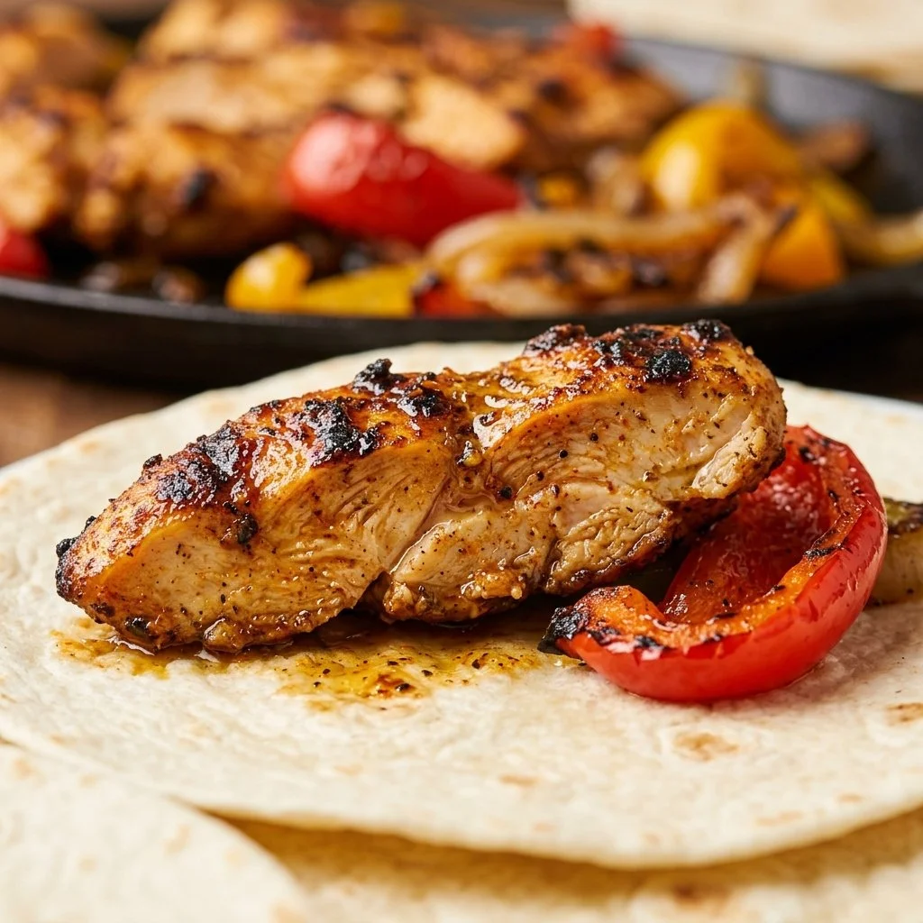 Blackstone Chicken Fajitas